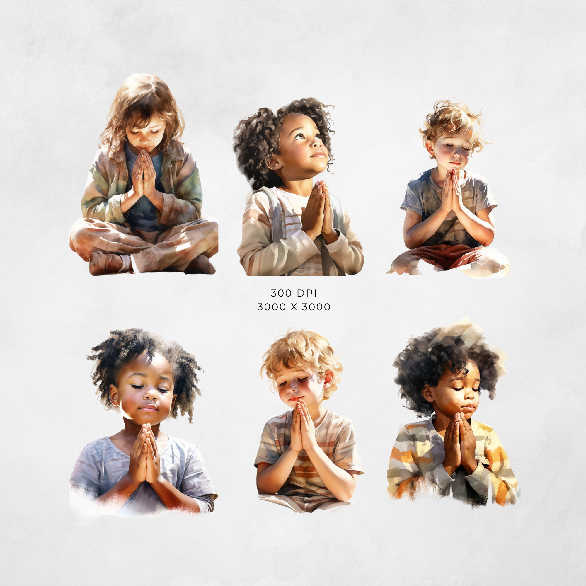 Children Praying Clipart, Religious, Devotional Transparent Pngs, God ...