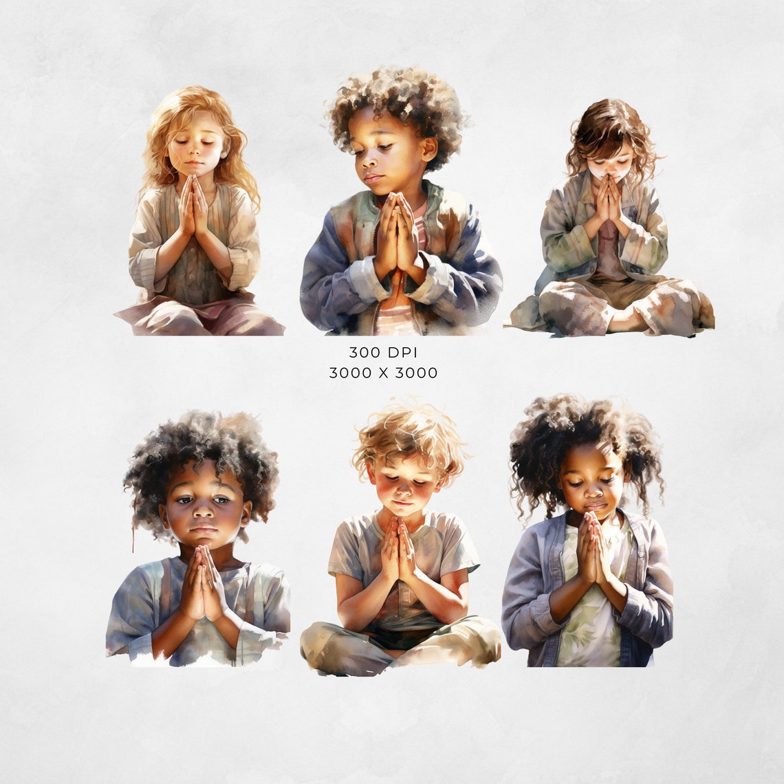 Children Praying Clipart, Religious, Devotional Transparent Pngs, God ...