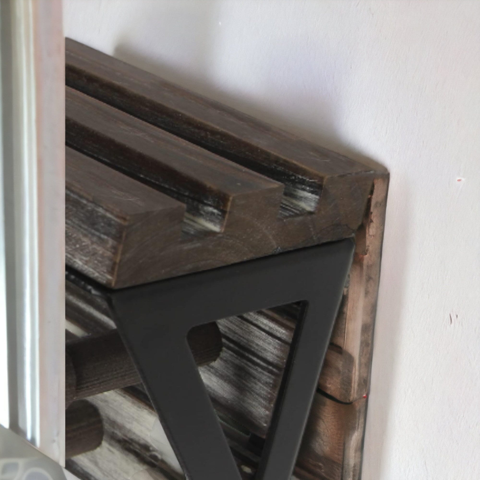 Rustic Wood Wall Mount Display Rack Award Display Award - Etsy