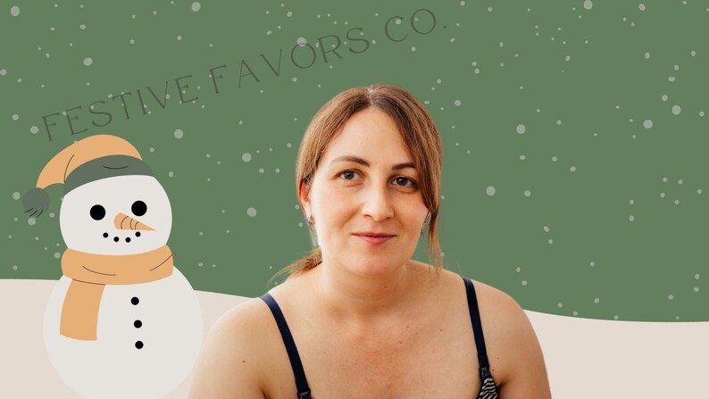 Christmas Zoom Background Bundle - Etsy