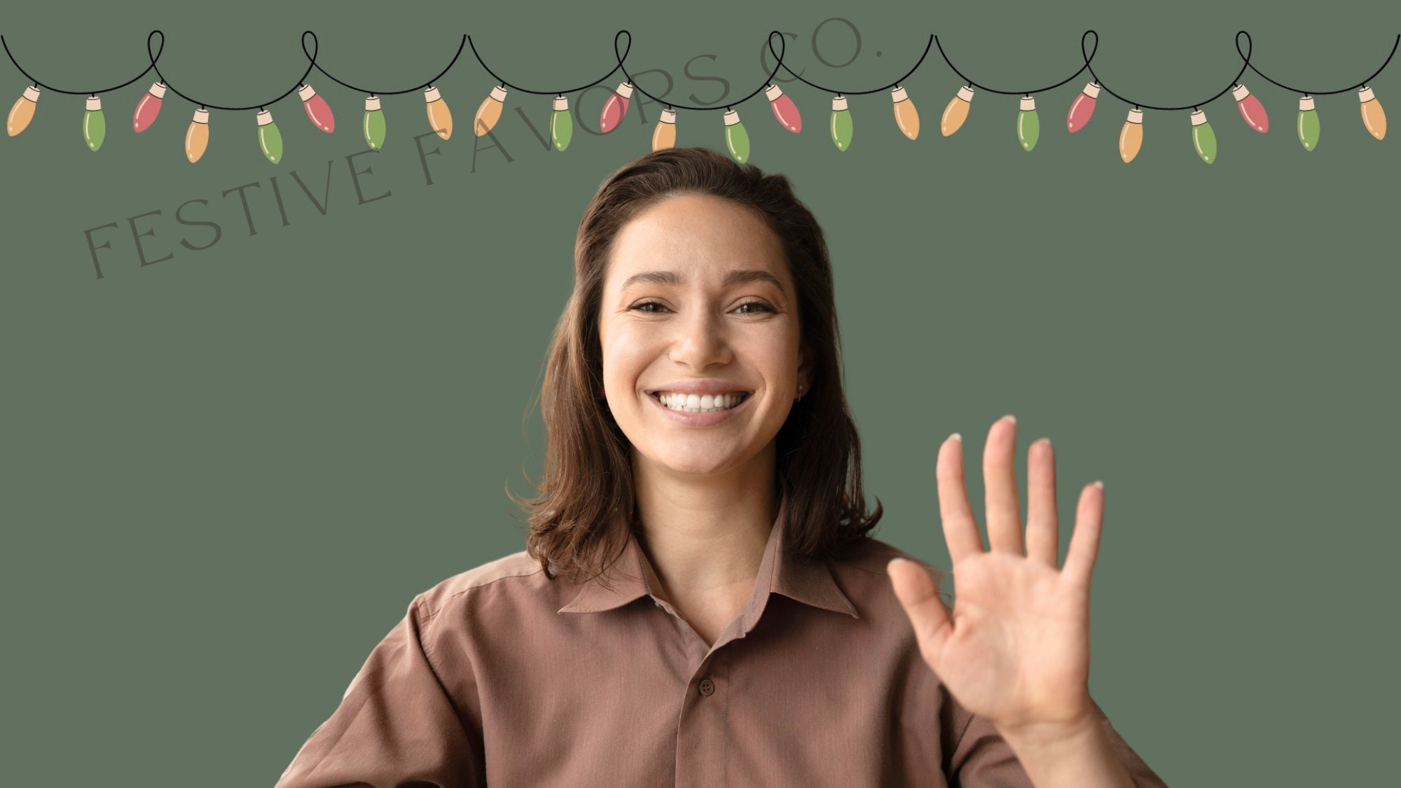 Christmas Zoom Background Bundle - Etsy