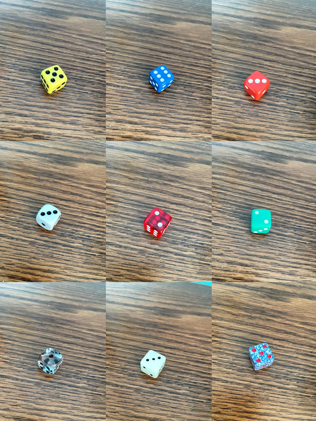 Dice Many Colours - Etsy