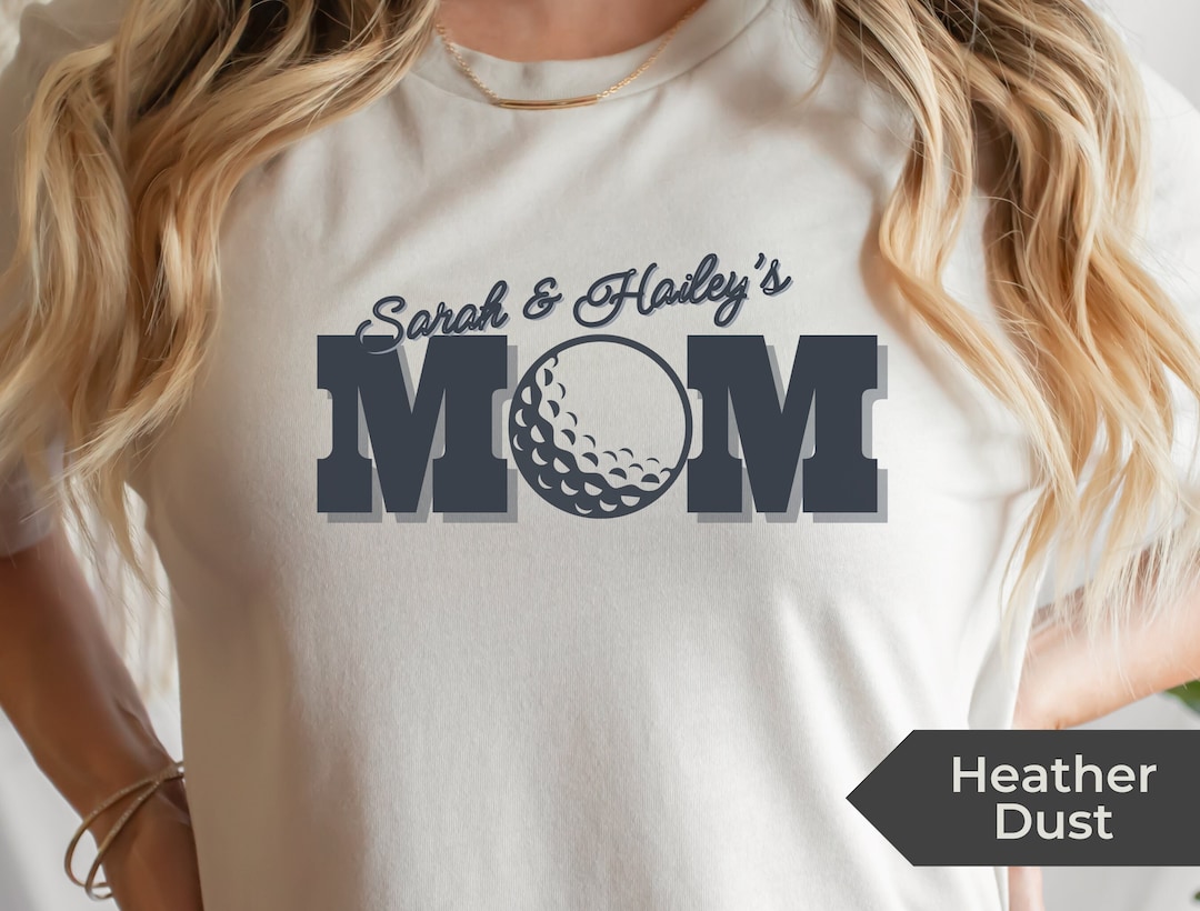 Custom Golf Mom T-shirt, in My Golf Mom Era Shirt, Sports Mom Shirt ...