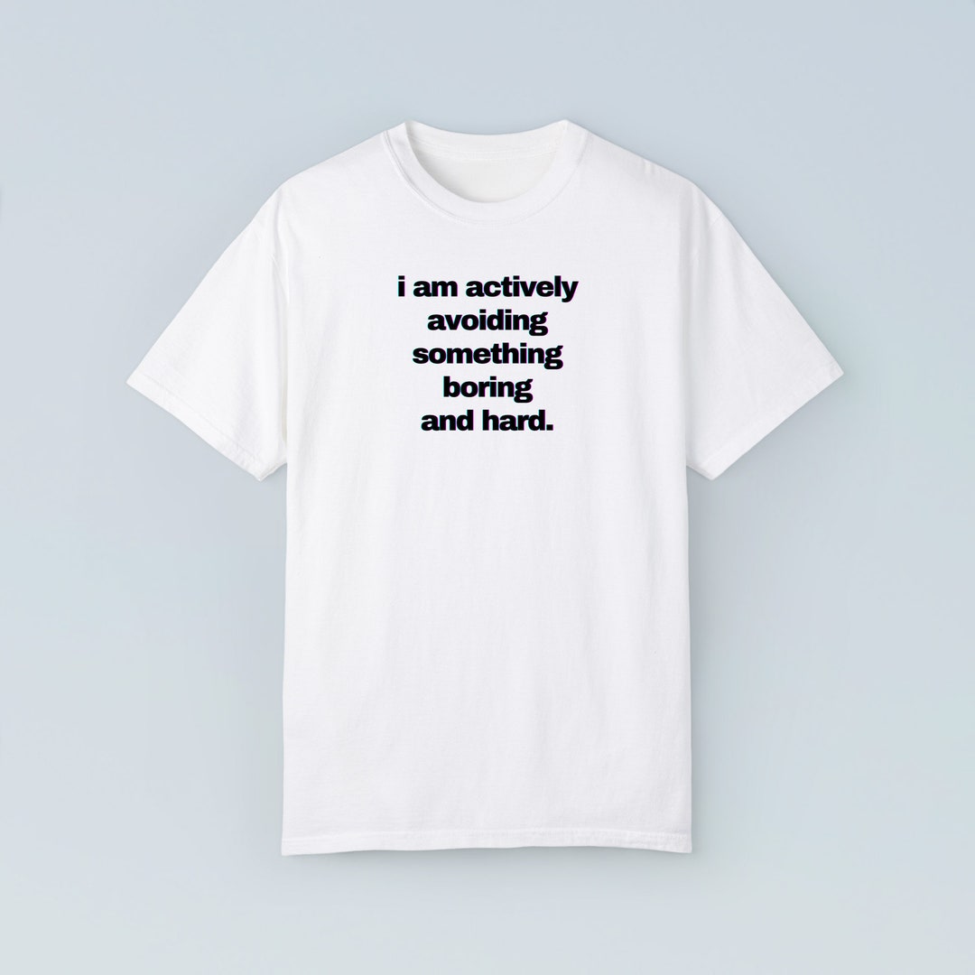 ADHD Shirt Mental Health Awareness Unisex T-shirt 'I Am Actively ...