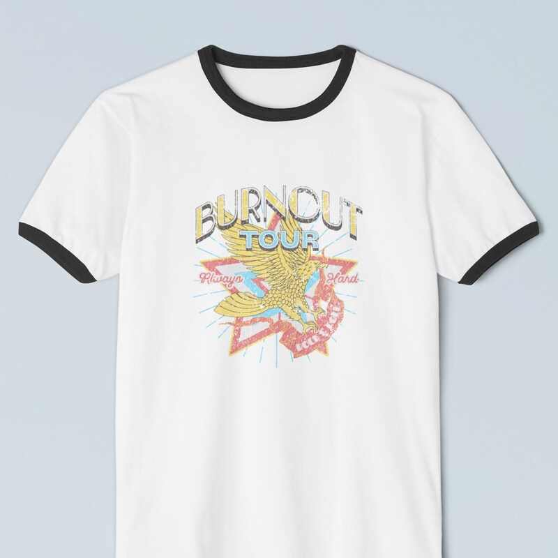 Ringer T Shirt - Etsy