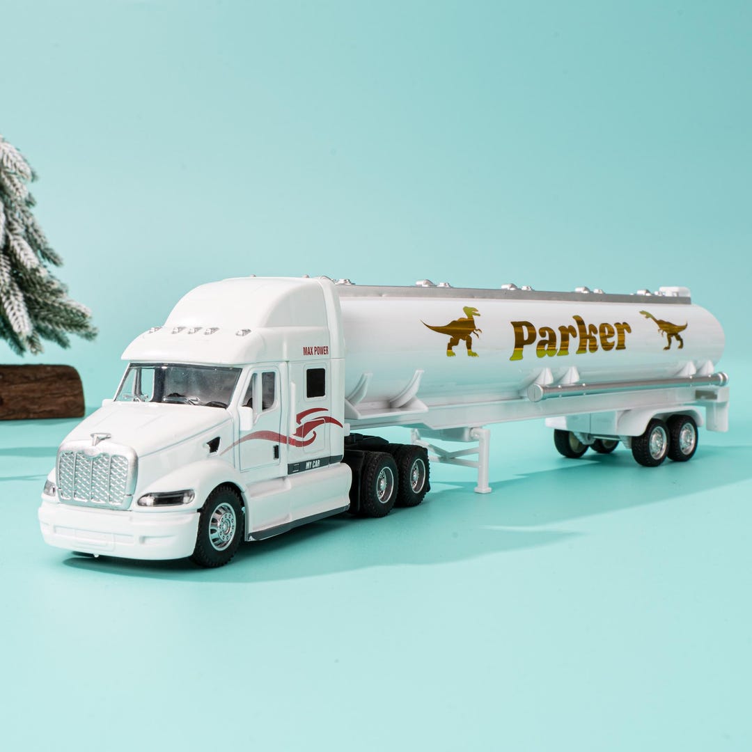 Personalized Toy Tanker Truck: Custom Name, Boy Gift - Etsy