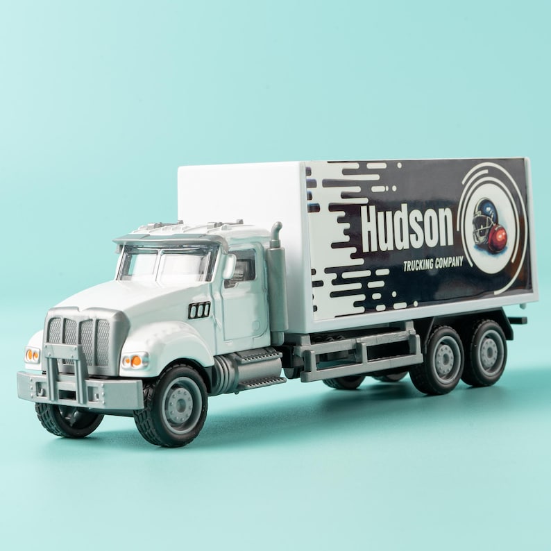 Personalized Toy Truck: Custom Name Engraved, Alloy & Plastic - Etsy