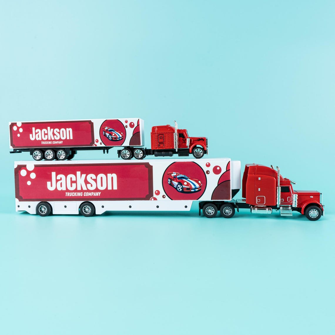 Personalized Toy Truck: Custom Name Gift, Uv-printed - Etsy