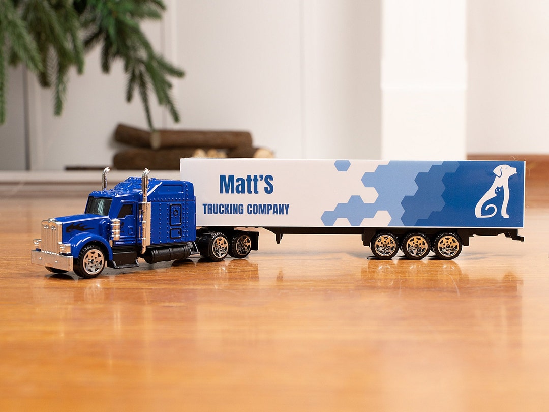 Custom Boy Gift, Toy Truck, Toy With Name, Personalized Toy, Name on ...