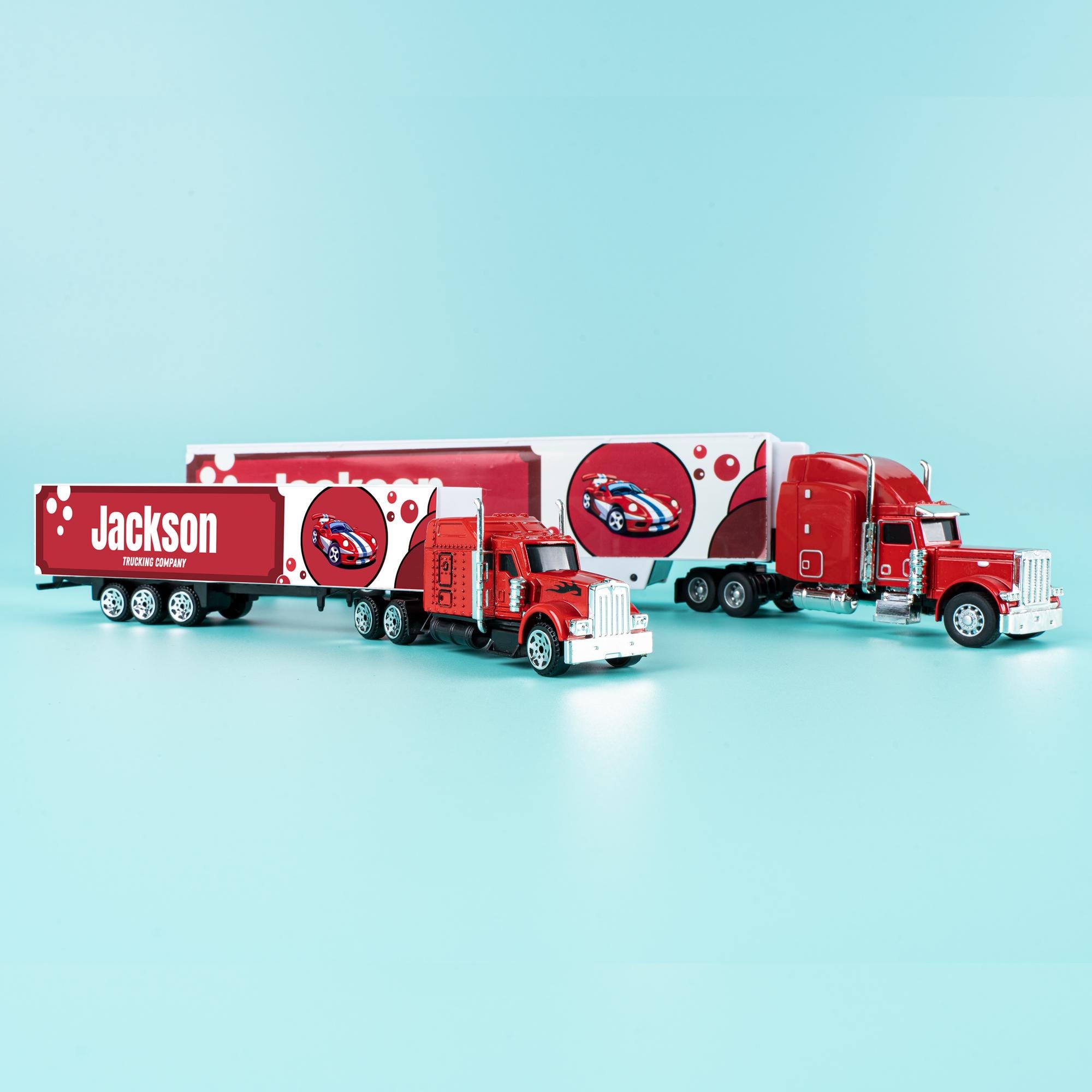 Personalized Toy Truck: Custom Name Gift, Uv-printed - Etsy