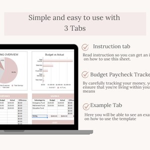 Digital Budget Planner, Paycheck Budget Planner, Biweekly Paycheck, Weekly Budget Template ...