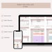 Digital Planner Spreadsheet for Google Sheets, Custom Daily Agenda ...