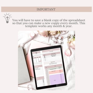 Digital Planner Spreadsheet for Google Sheets, Custom Daily Agenda ...