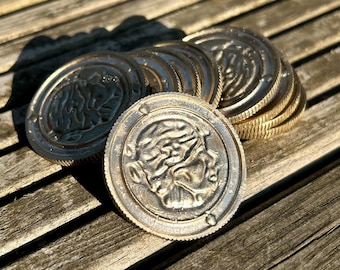 Lucky Coin - Fear & Hunger (metal Replica) - Etsy