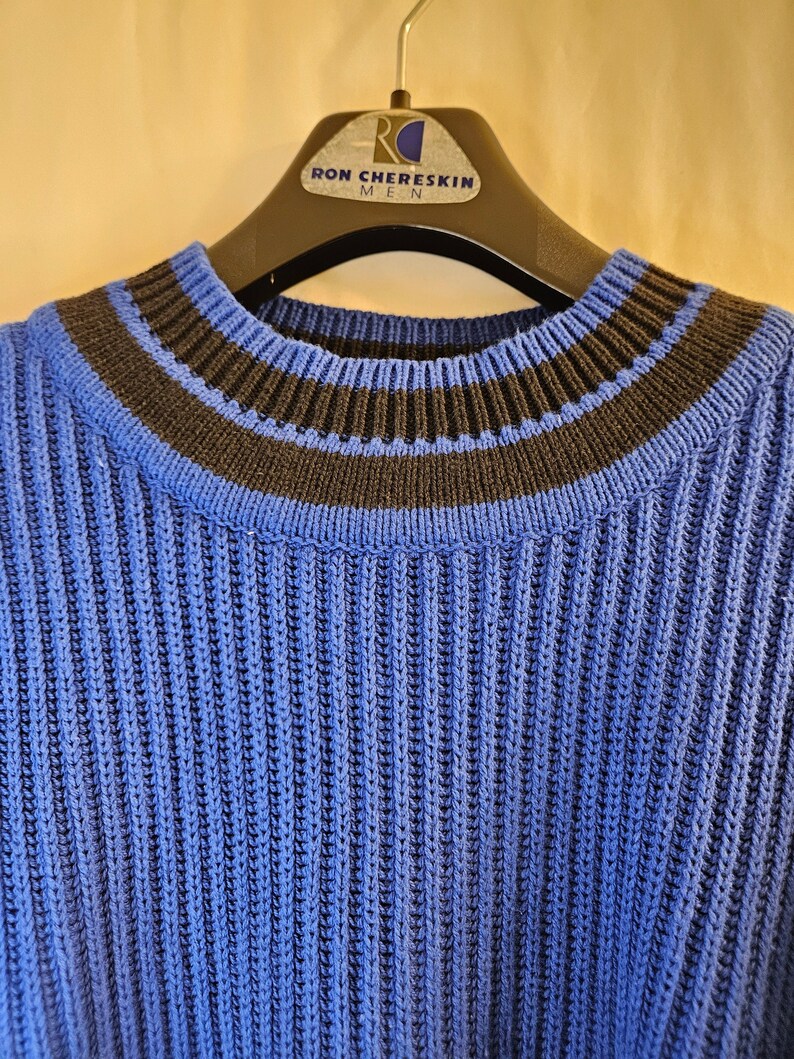 Vintage Original Nautica Competition Sweater - Early Era Blue, Size ...