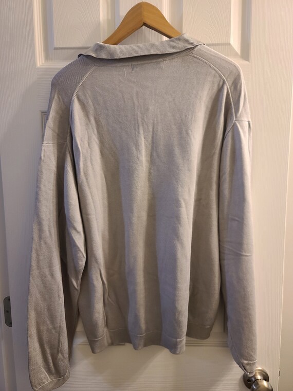Vintage Italian Le Collezioni Structure Grey Polo | S… - Gem