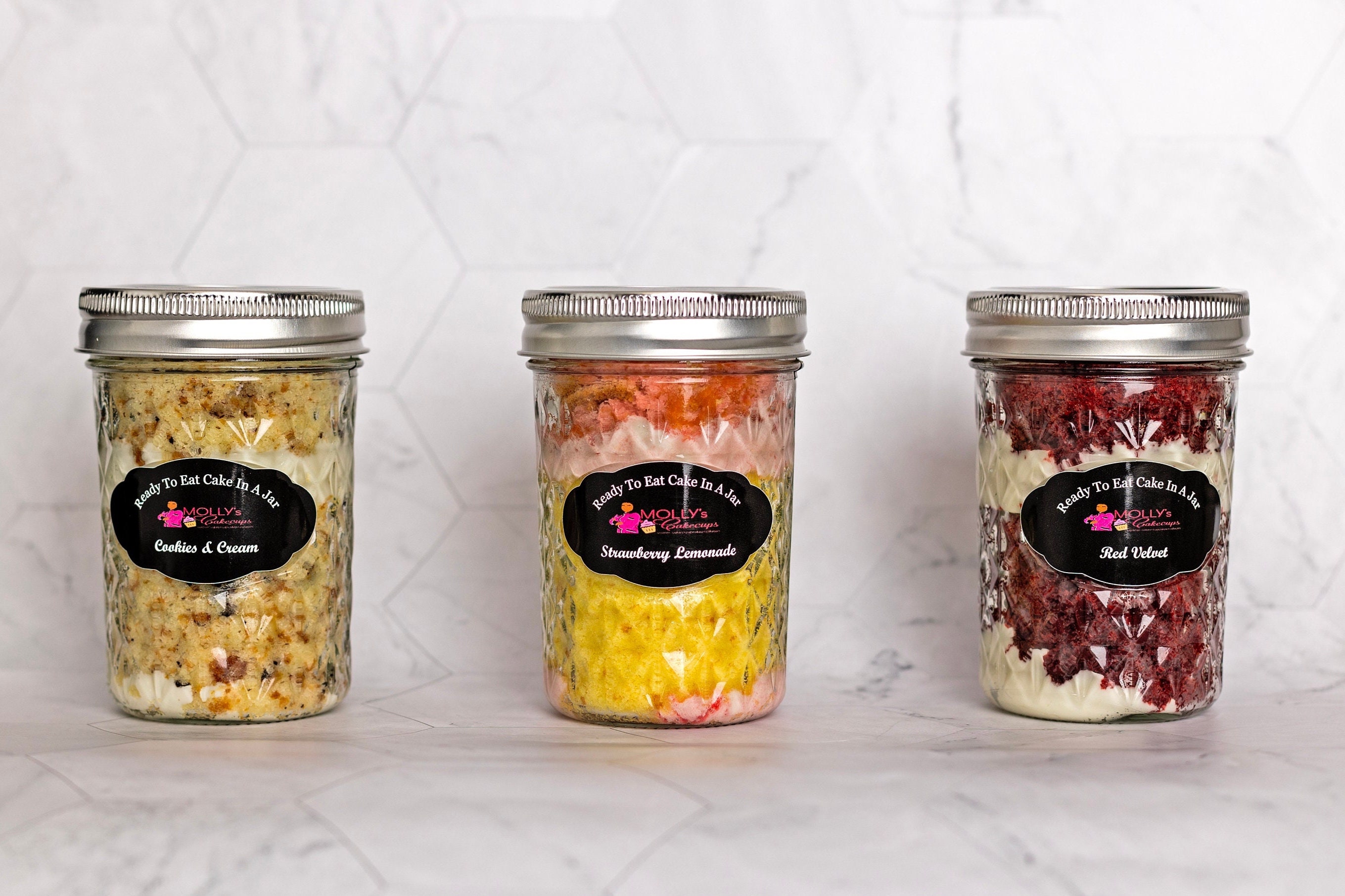 Large Cake Jars- 3 Pack - Etsy