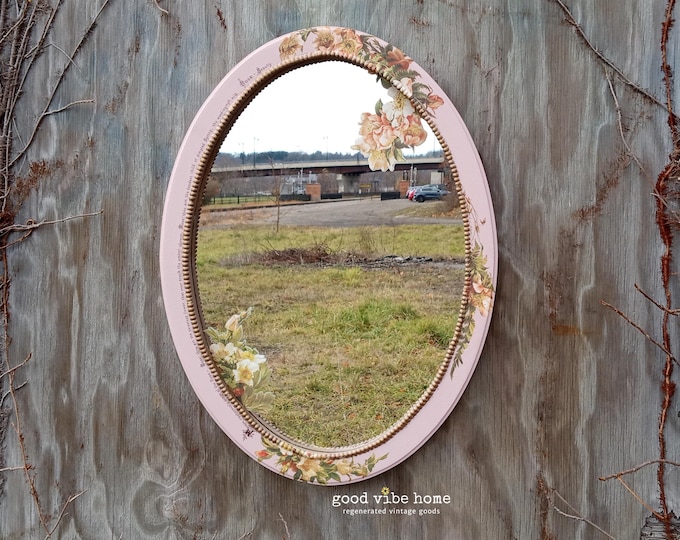 Hand Painted Mirror - Etsy