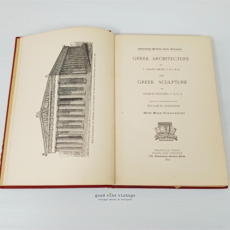 Rare Book Architecture - Etsy