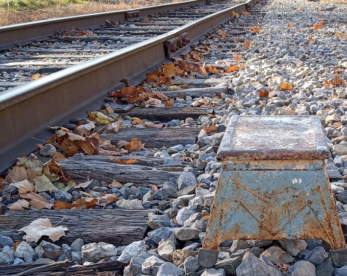Railroad Conductor's Step Box/boarding Railway Passenger Step Stool ...