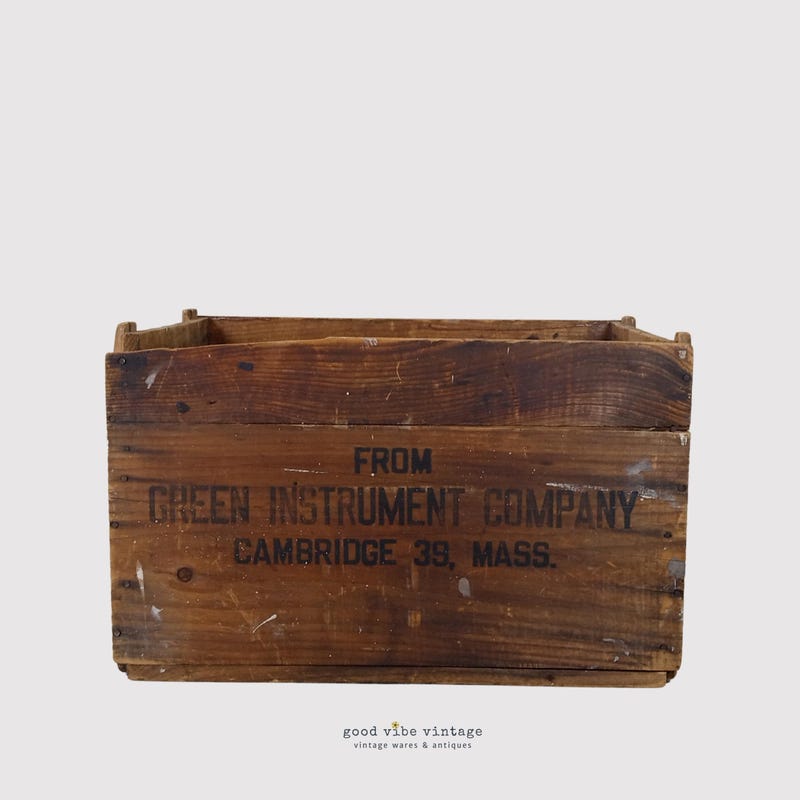 Old Shipping Crate - Etsy