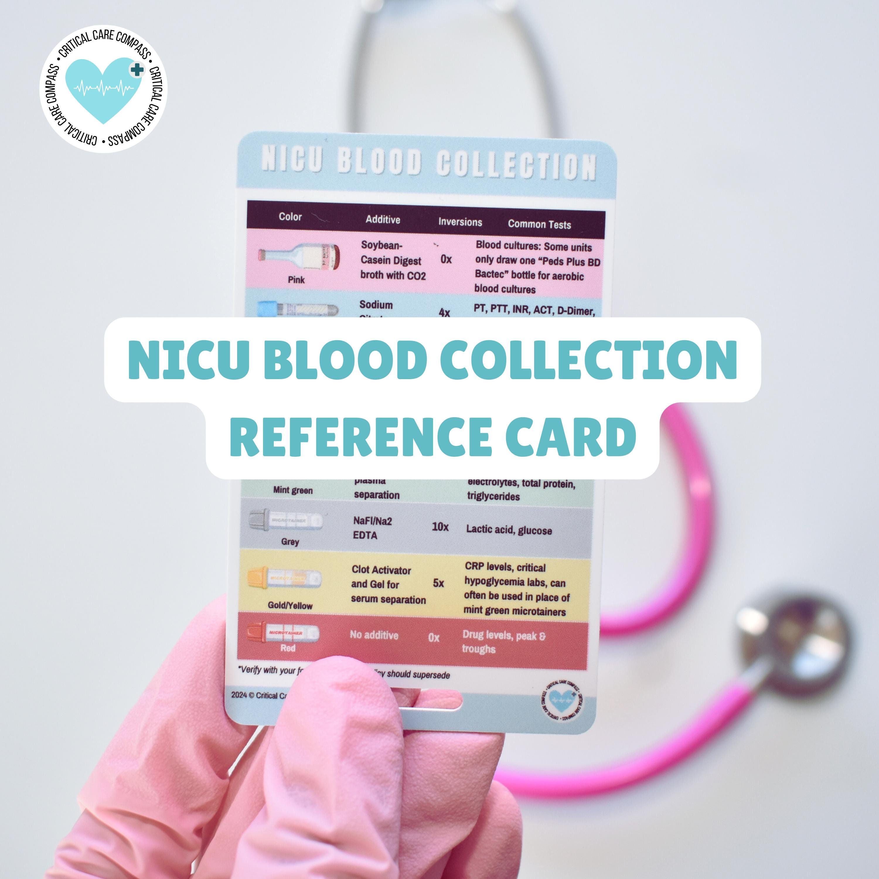 Breastfeeding Reference Card: NICU Nurse Guide - Etsy