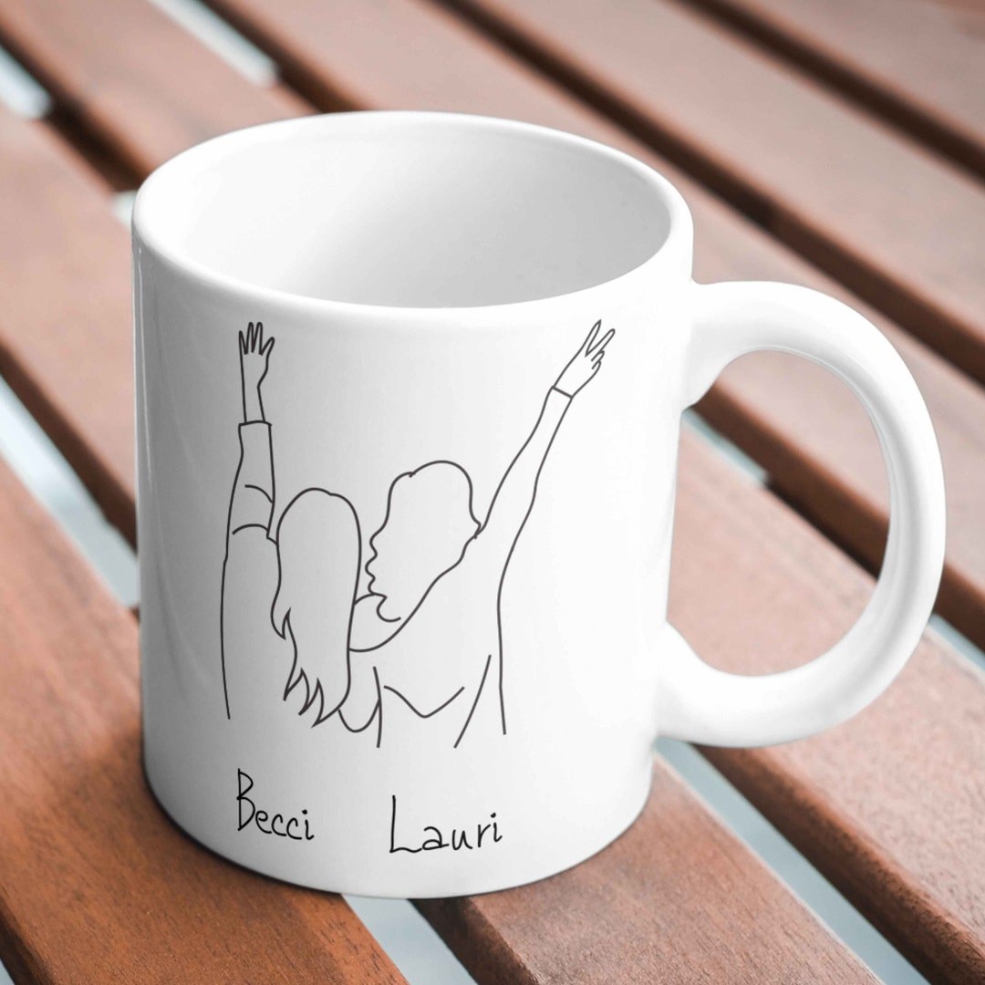 Custom Best Friends Mug, Best Friend Gift, Friendship Mug, Best Friend ...
