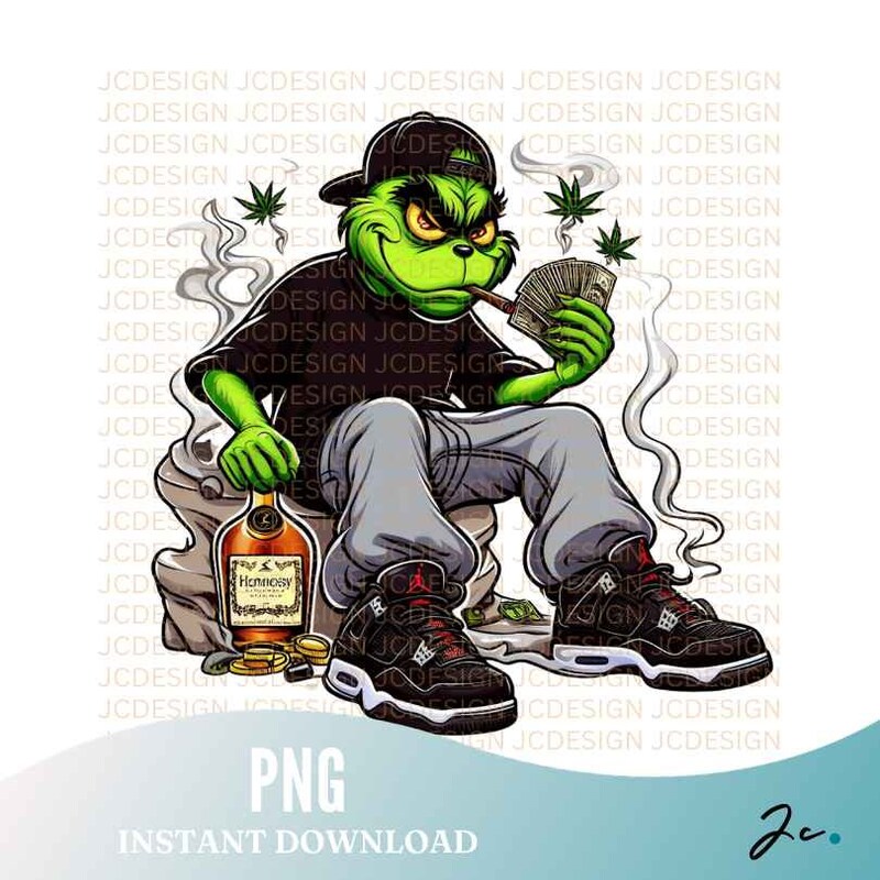 Gangster Grinch - Etsy