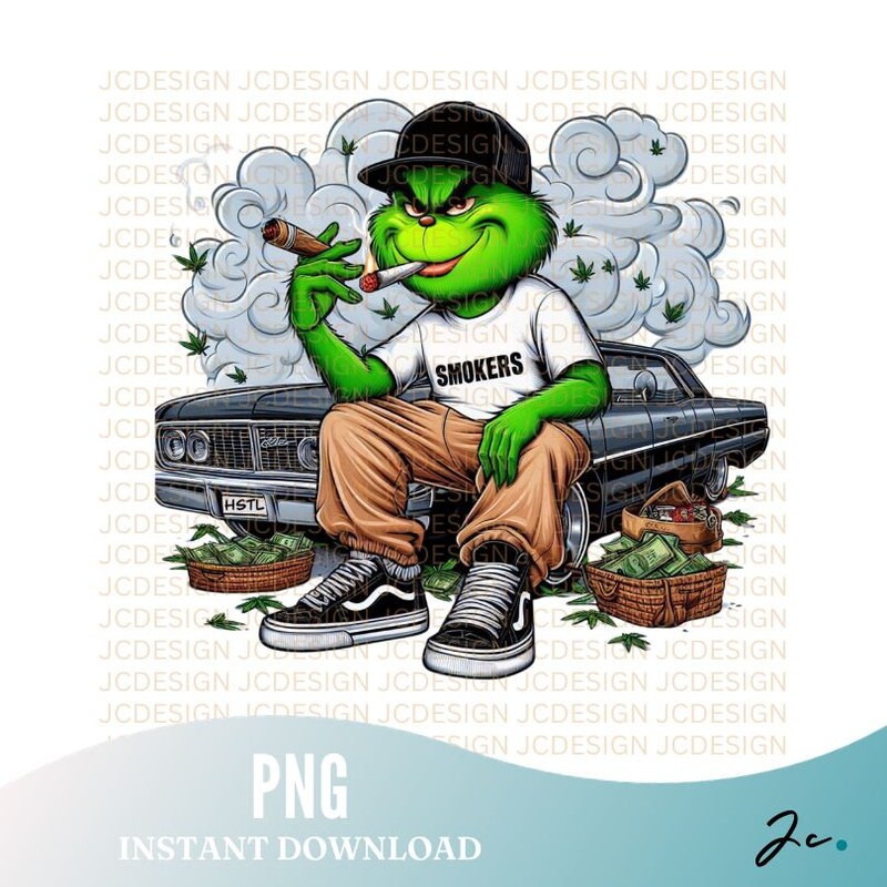 Gangster Grinch - Etsy