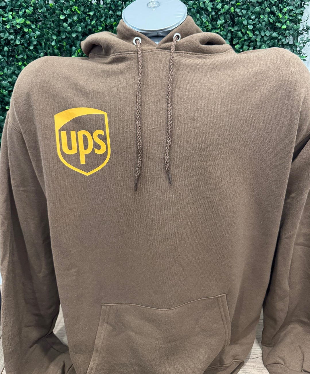UPS Brown Parcel Service Screen Printed Midweight Hoodie Hooded Sweatshirt - Etsy