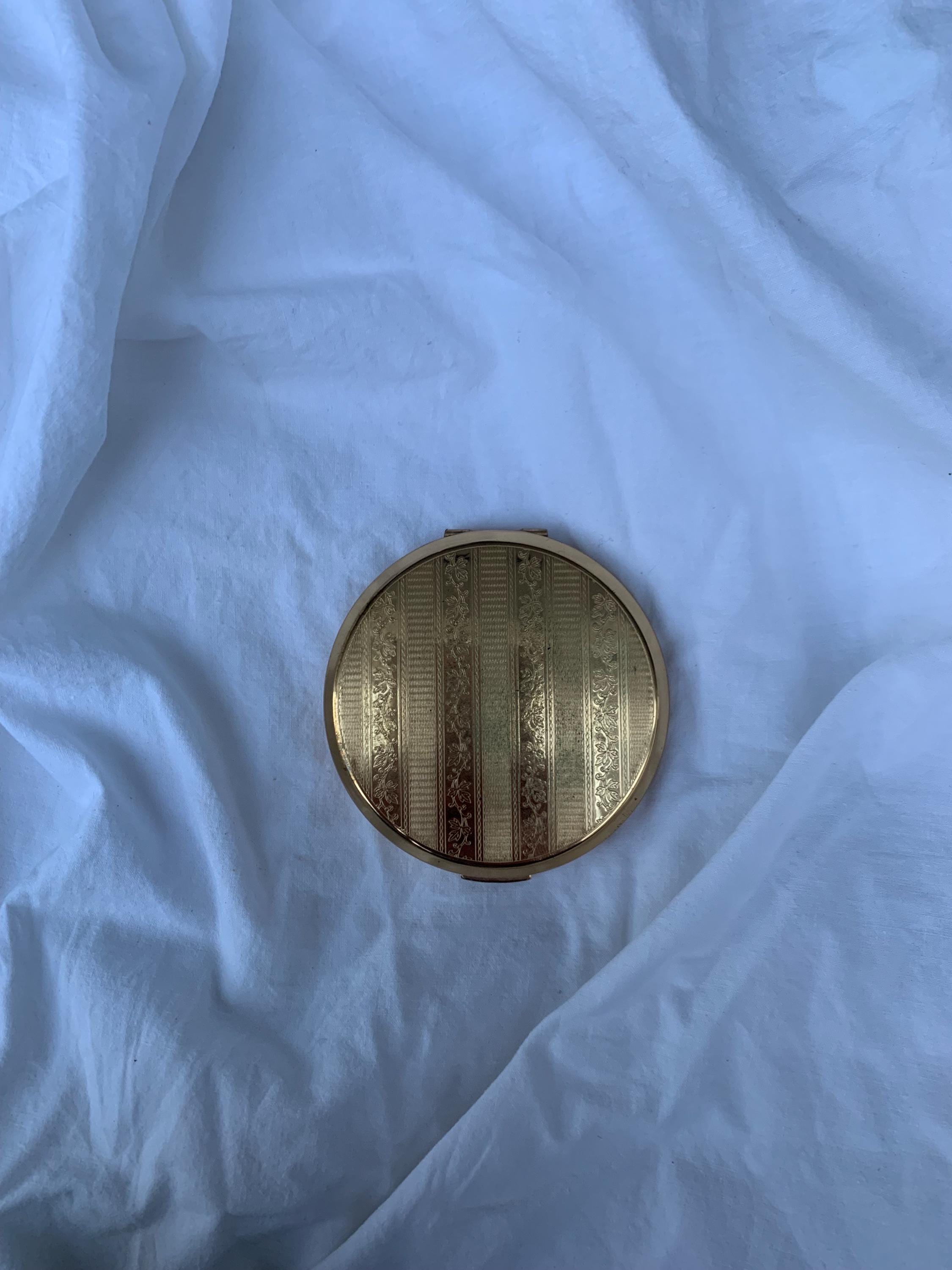 Vintage Compact Mirror by Stratton Gold Design Glamorous and ...