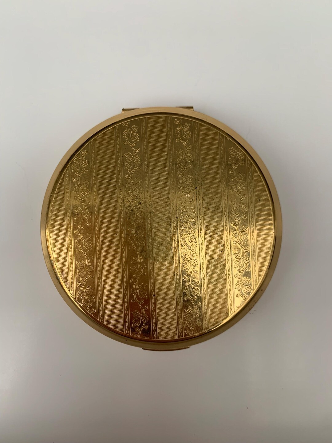 Vintage Compact Mirror by Stratton Gold Design Glamorous and ...