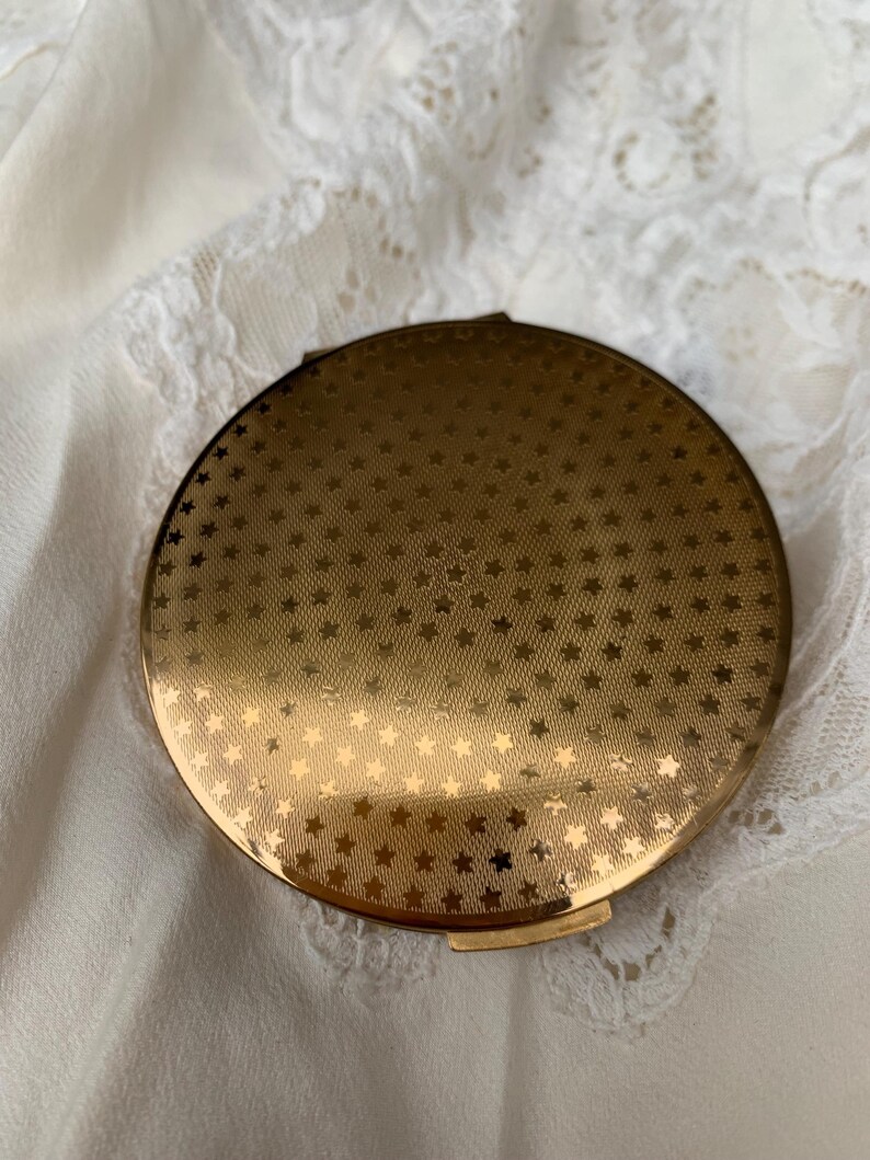 Vintage Compact Mirror by Stratton Gold Design Glamorous and ...