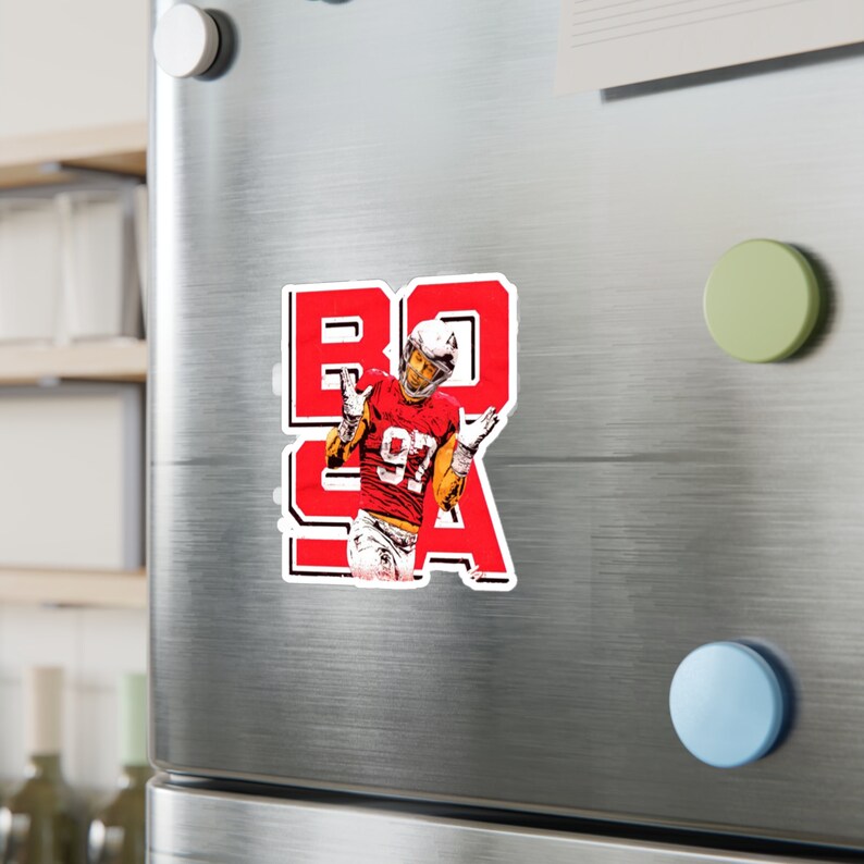 Nick Bosa San Francisco 49er Stickers, Nick Bosa Stickers, San ...