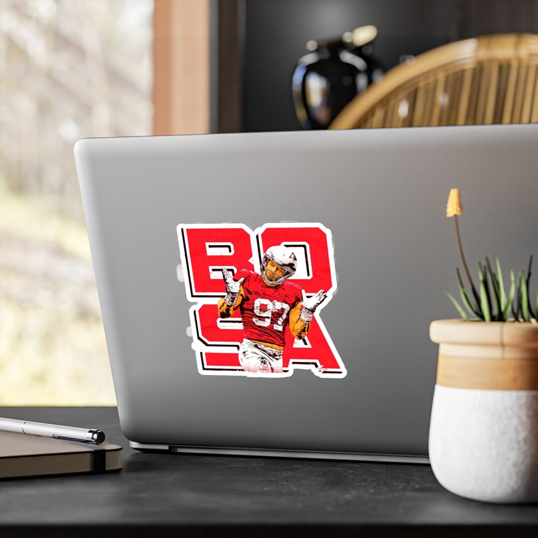 Nick Bosa San Francisco 49er Stickers, Nick Bosa Stickers, San ...