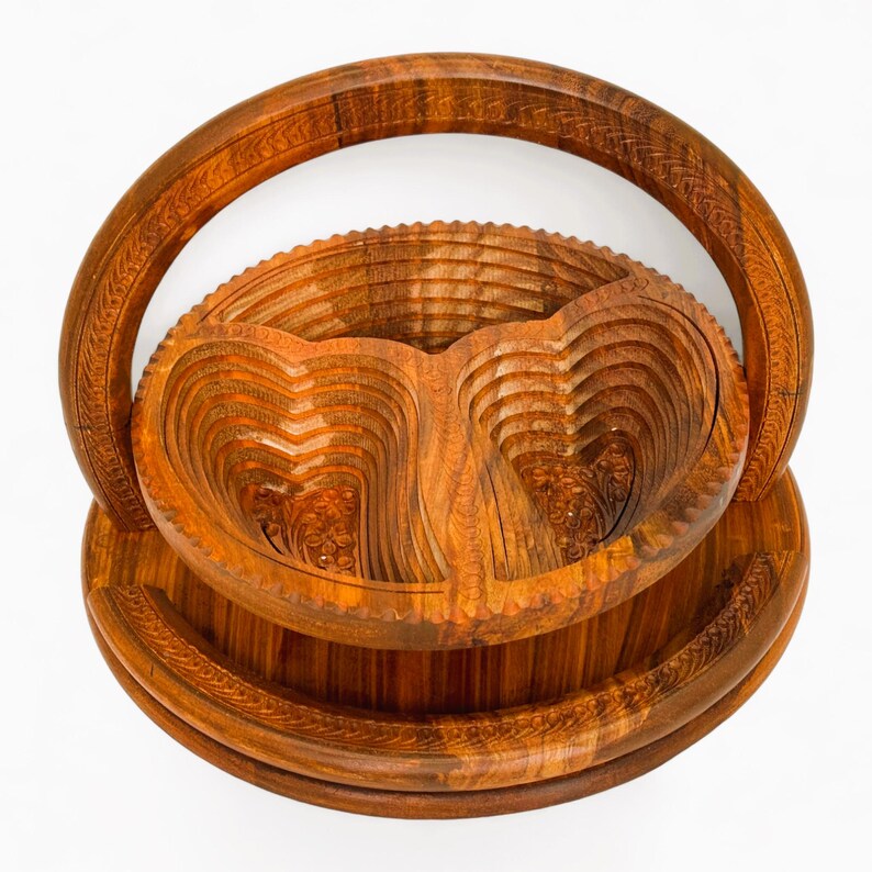Wooden Handcrafted Nuts Tray Dry Fruit Tray Dried Fruit & Nuts, Snack ...
