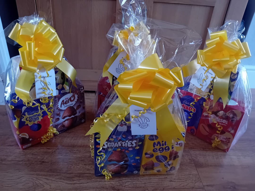 Personalised Easter Egg Stack, Chocolate Easter Eggs, Easter Chocolate ...