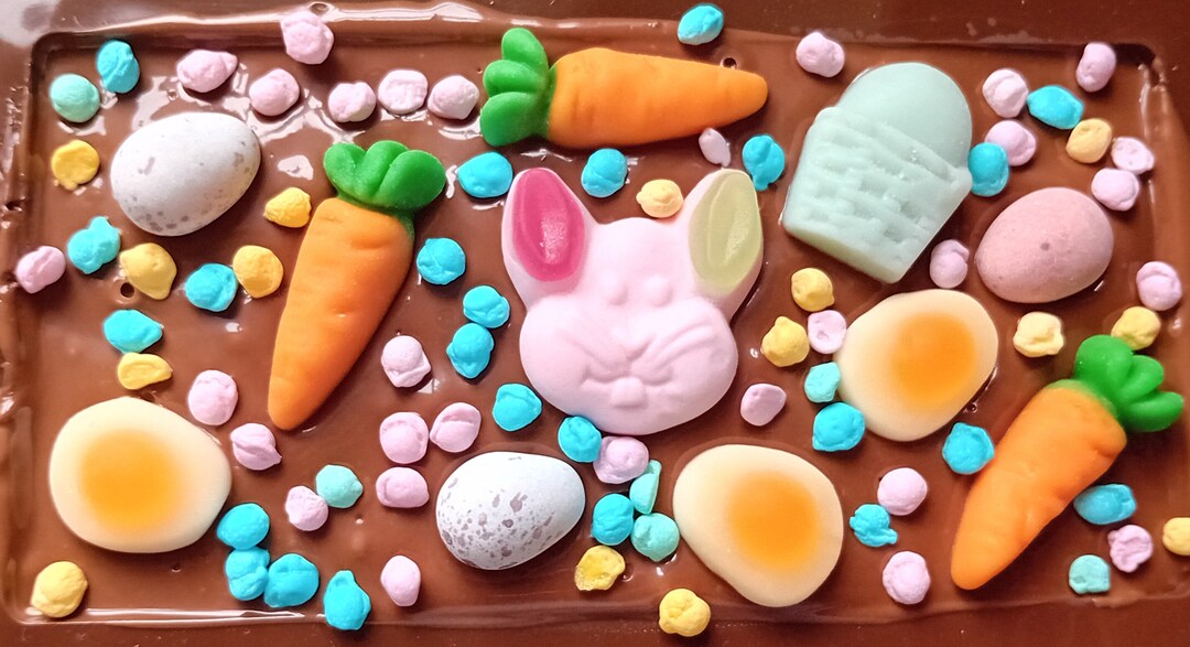 Easter Chocolate Slab, Happy Easter, Easter Sweets, Easter Gift, Easter ...