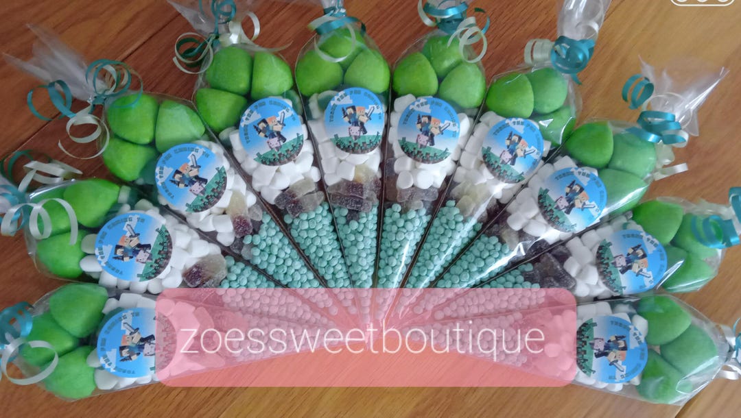 Personalised Gamer Gaming Sweet Cone Birthday Party Favours, Children ...