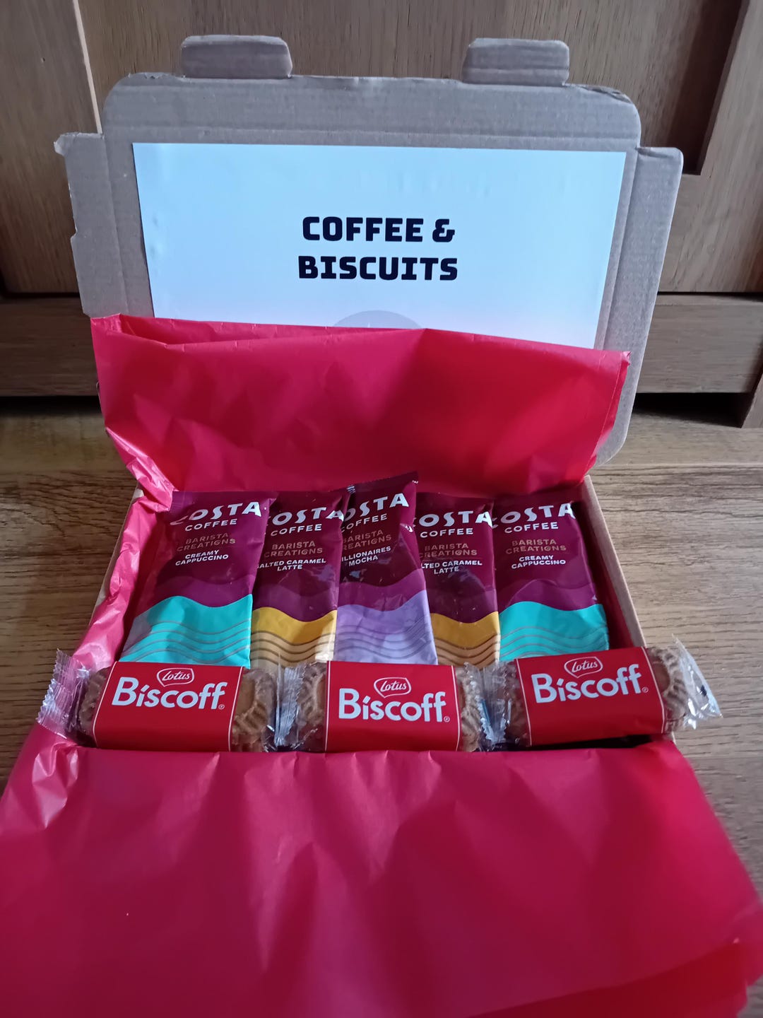 Personalised Costa Coffee Gift Set, Letterbox Hamper, Coffee Lover Gift ...