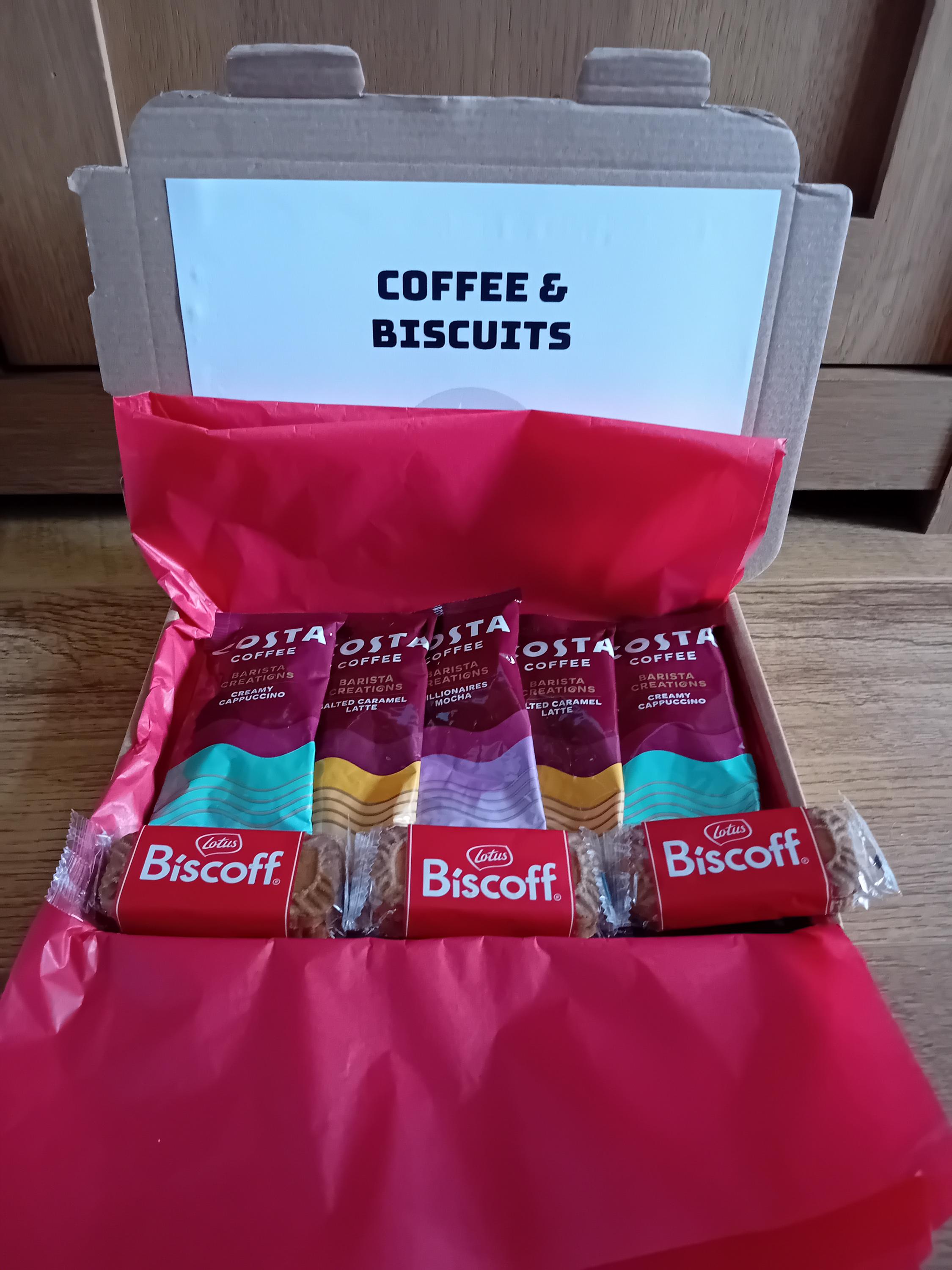 Personalised Costa Coffee Gift Set, Letterbox Hamper, Coffee Lover Gift ...