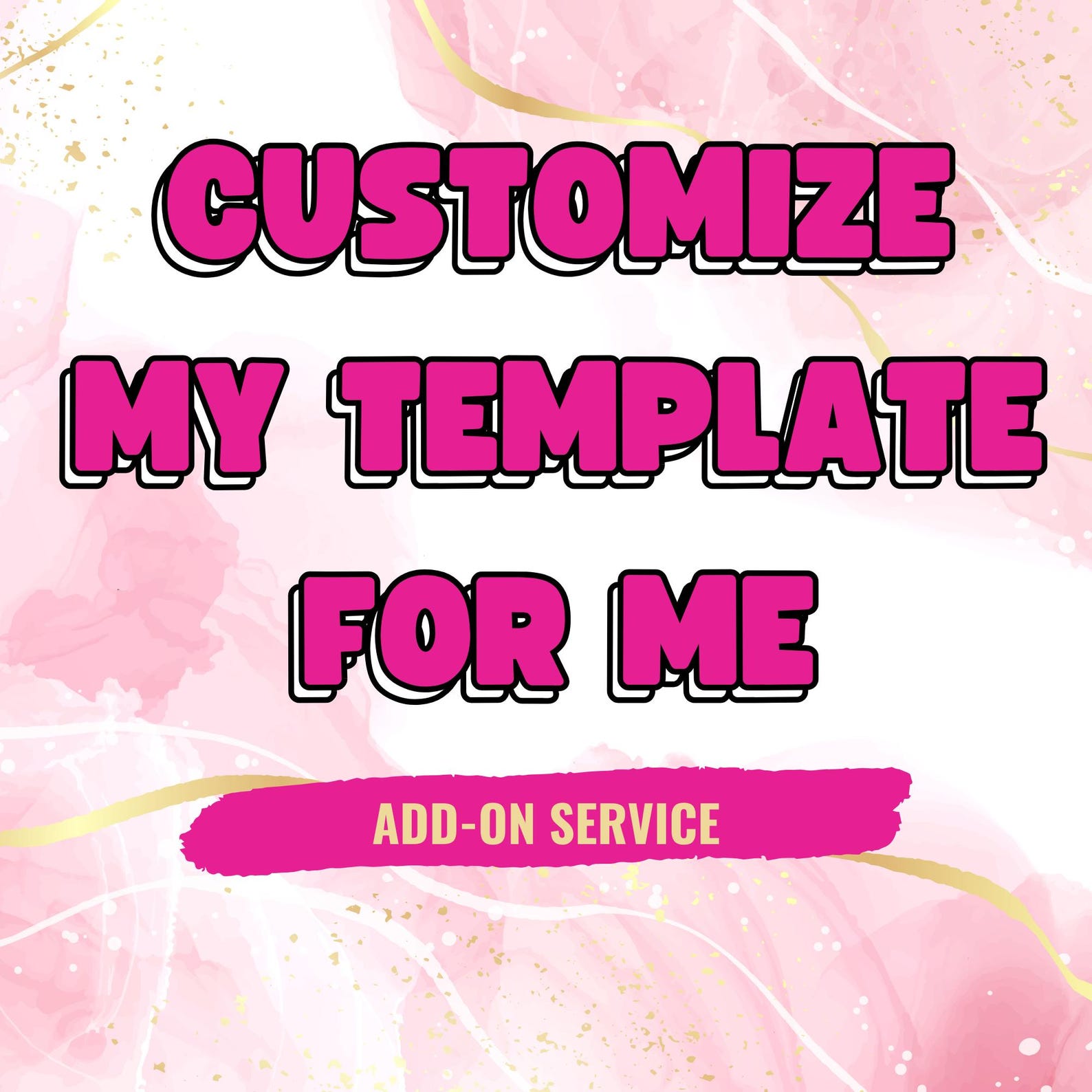 Edit or Customize My Purchased Template, Edit Template Add on Service, I Will Do the Editing for ...