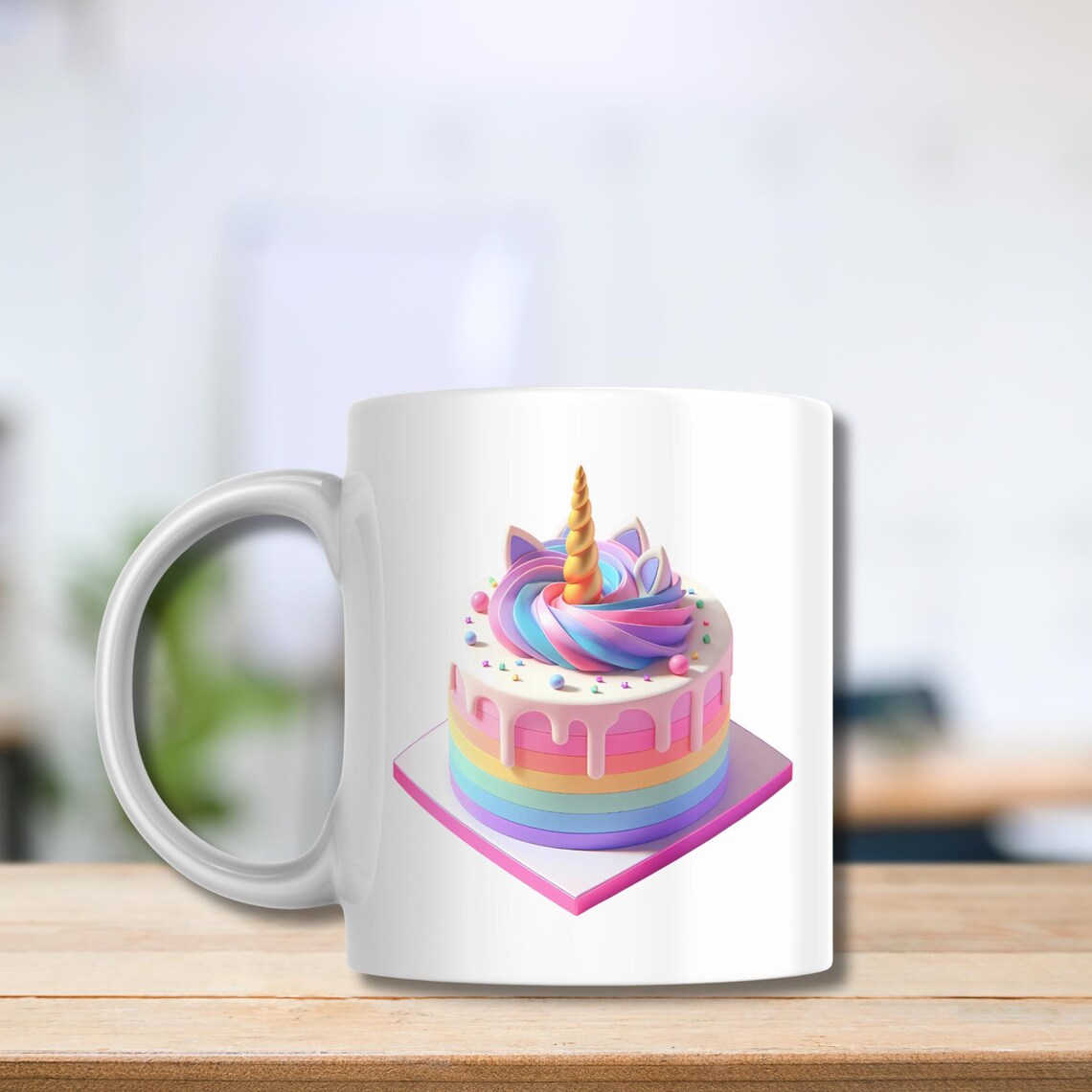 3D Unicorn Cake, Blocks Unicorn Cake, Building Blocks 3D Unicorn Cake ...