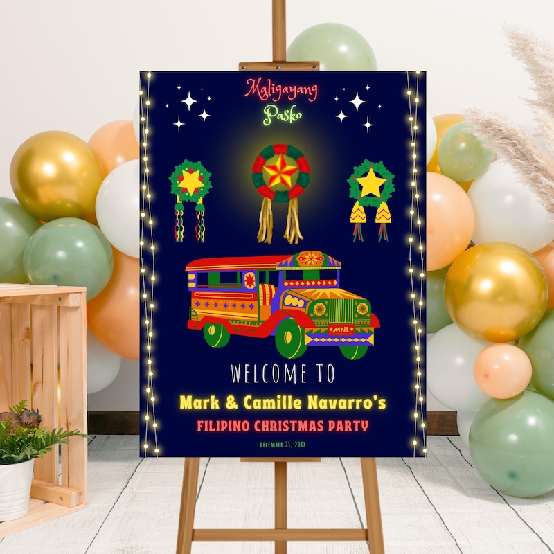 Paskong Pinoy Decor - Etsy