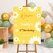 Editable Daisy Birthday Decoration Template, Printable Daisy Birthday ...