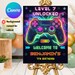 Editable Video Game Birthday Party Welcome Sign Template, Printable ...