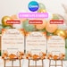 Editable Let's Be Thankful Thanksgiving Dinner Welcome Sign Template ...