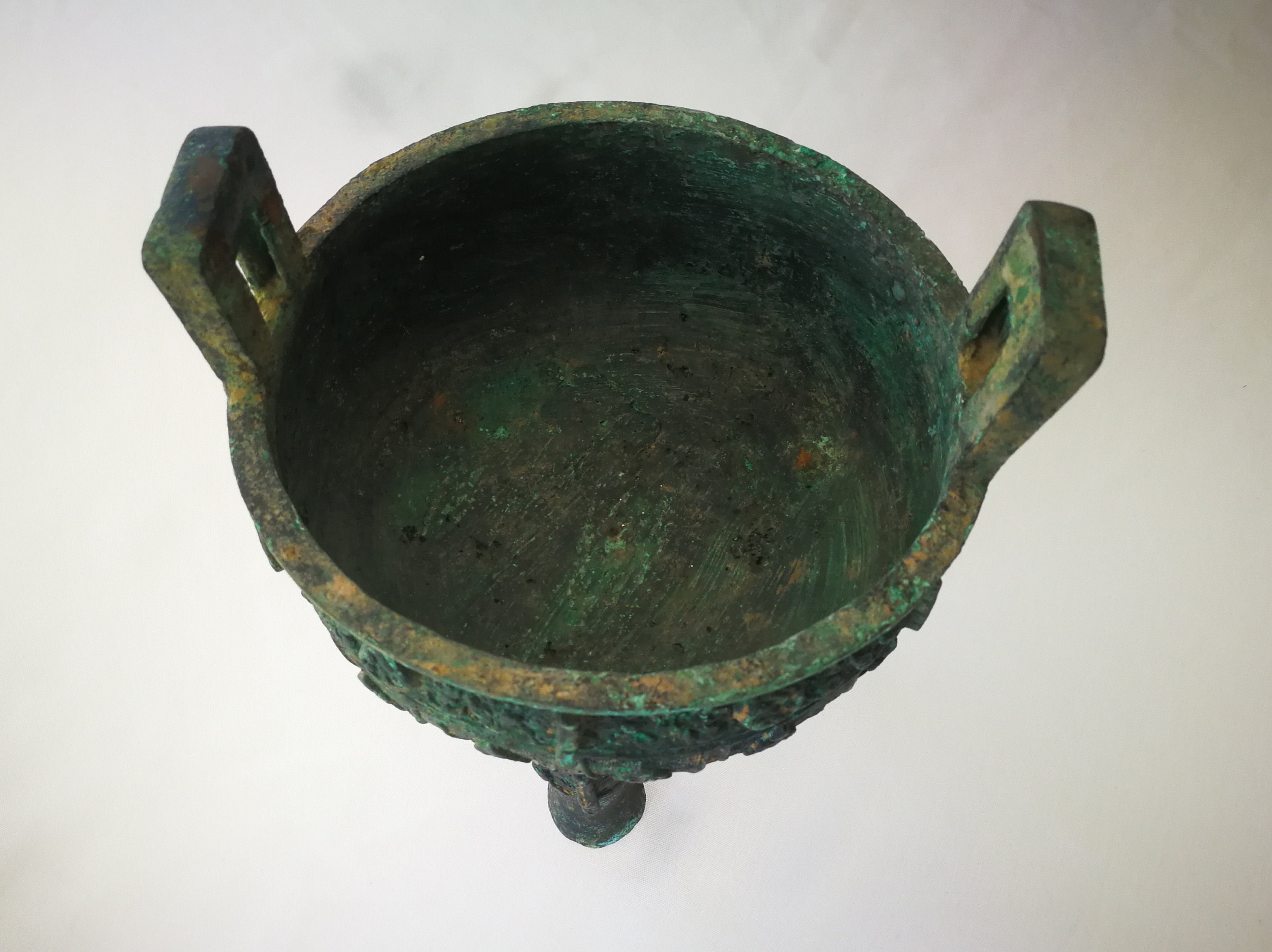 Chinese Archaic Ritual Bronze Vessel Ding, Western Zhou - Etsy