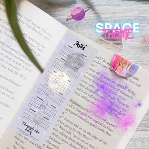 2024 Calendar Bookmarks Set of 5 Different Themes, Digital Download ...