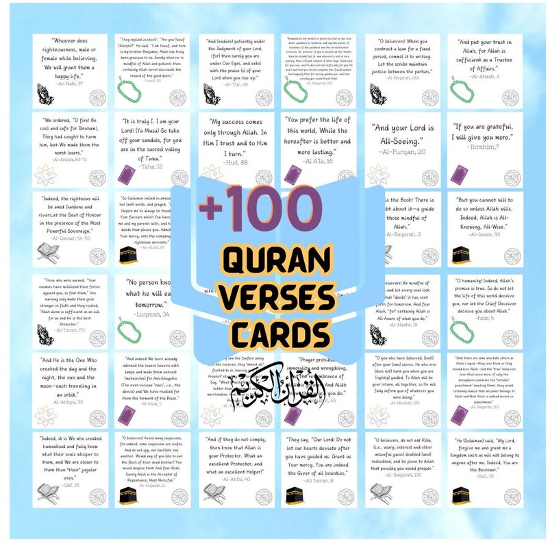 Quran Verses in a Jar - Etsy